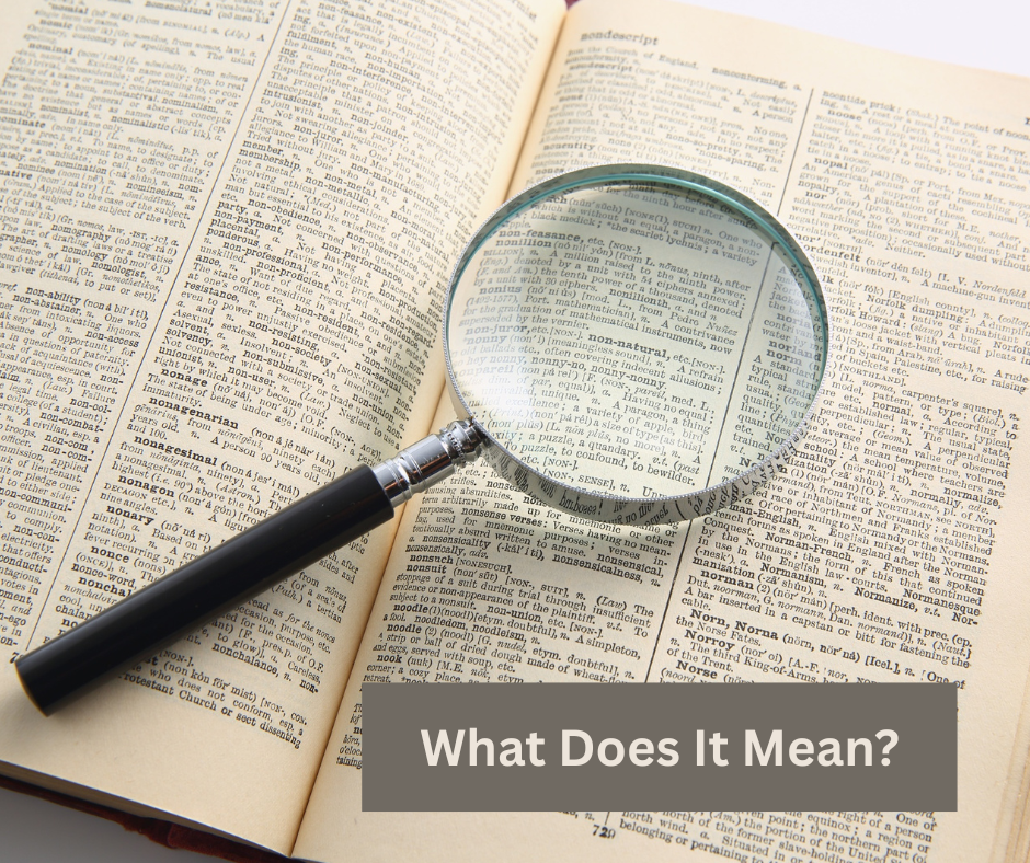 What Does It Mean? | Zolton Law